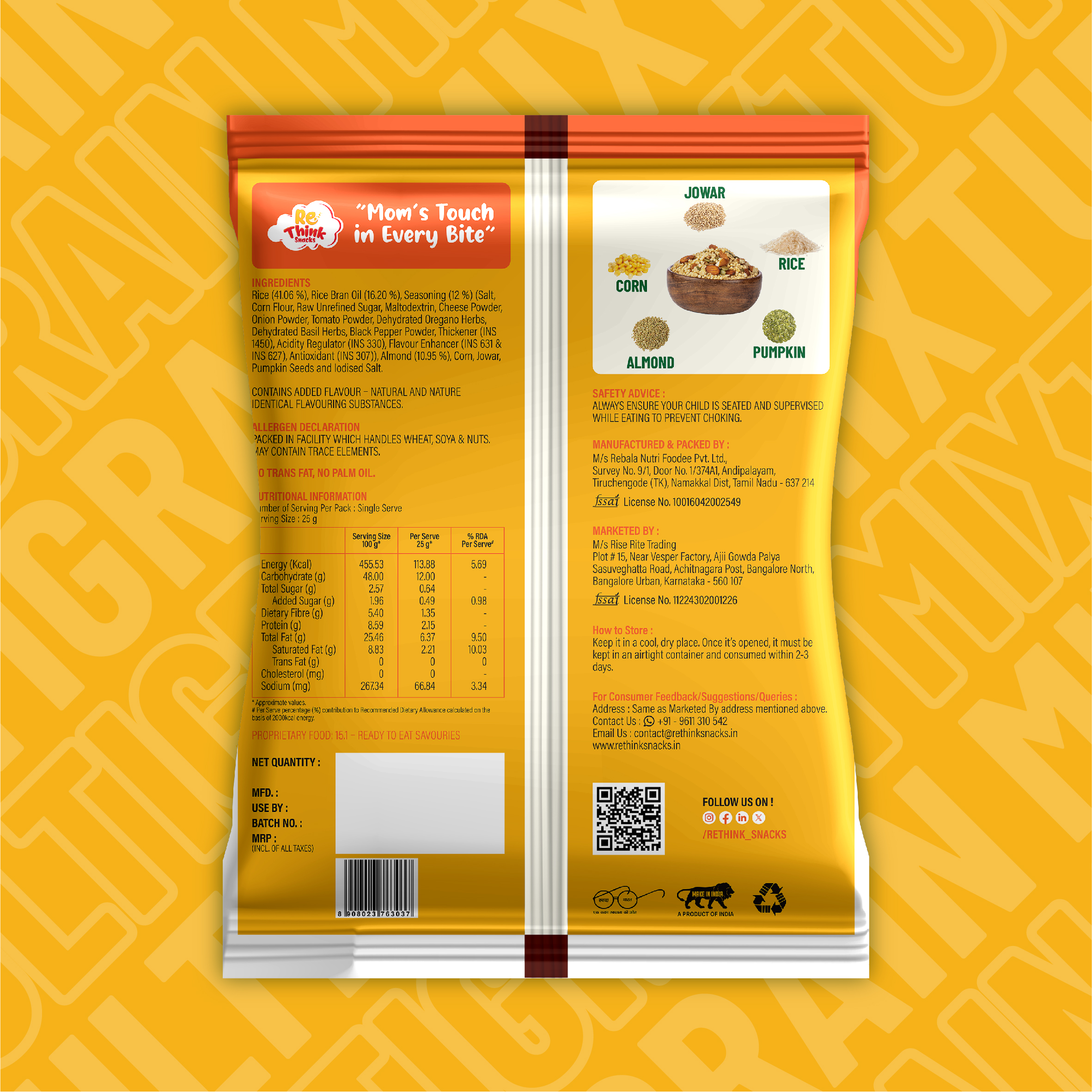 Multigrain Mixture – Pack of 5 | Made with Millets | 40% Less Oil ...